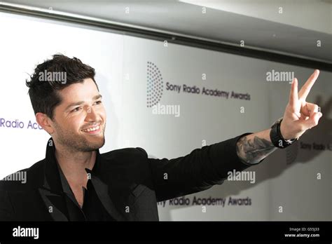Sony Radio Academy Awards London Danny Odonoghue Bei Der Ankunft