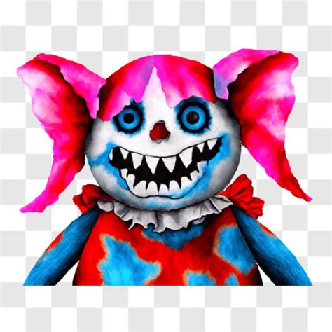 Descarga Muñeca Espeluznante Al Estilo De Tim Burton Png En Línea