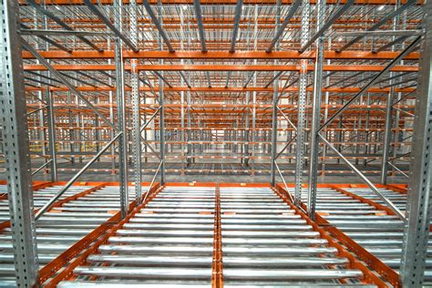 Best Flow Through And Live Roller Pallet Racking Systems Dexion