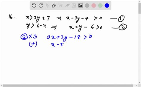 SOLVED If X Y And Y X Find The Restrictions On A X B Y Numerade