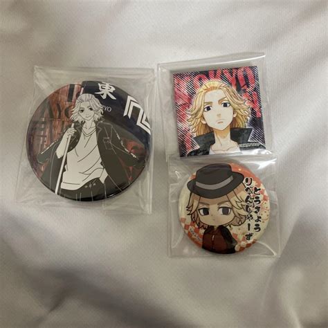 東リべ 佐野万次郎 マイキー 缶バッジ メルカリ