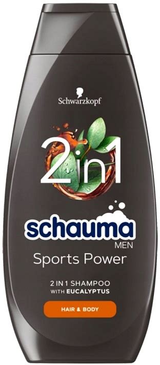 Szampon 2w1 Schauma Men Sports Power 400 Ml 9000100860246 • Cena