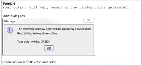 solved write a program that that displays a dialog box show