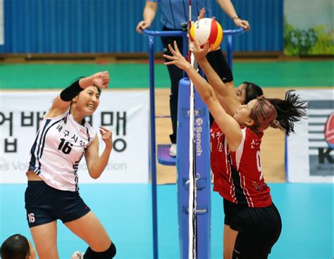 2023종합선수권 여자부 양산시청vs대구시청 경기 사진갤러리 한국실업배구연맹