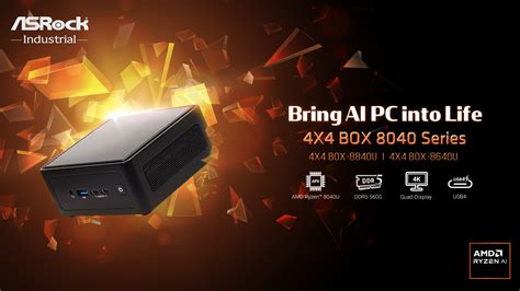ASRock анонсировала мини ПК на базе Ryzen 8040U