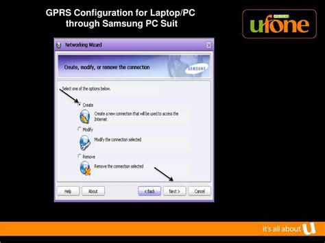 PPT GPRS Configuration For Laptop PC Through Samsung PC Suit PowerPoint Presentation ID 530860