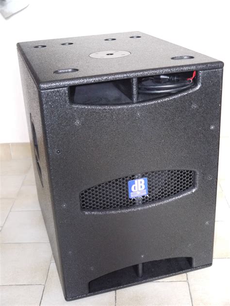 Sub 15d Db Technologies Sub 15d Audiofanzine