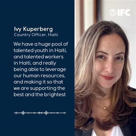 [video] Sofia Bufaliza On Linkedin Interview Work Growth Developmentfinance Ifc