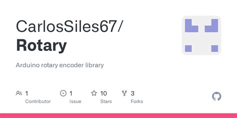 Github Carlossiles67rotary Arduino Rotary Encoder Library