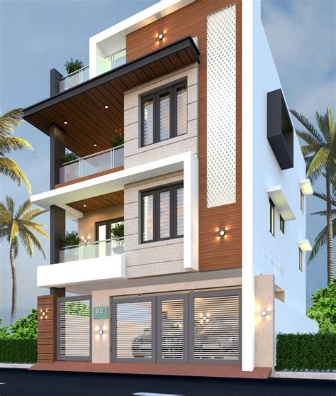 Indian Residential Building Elevations