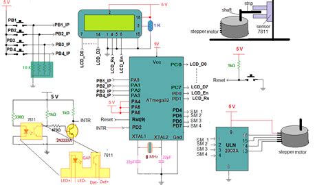 Auto Reversible Stepper Motor Using Avr