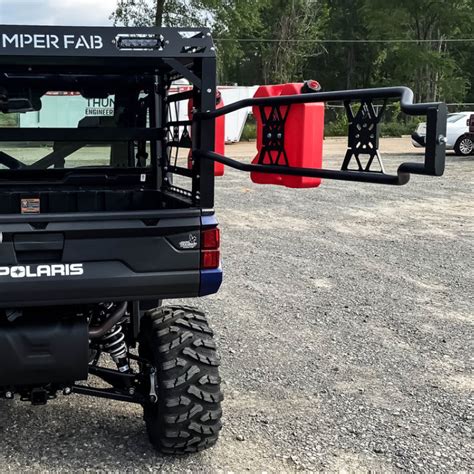 2018 Polaris Ranger Ultimate Bed Rack Black Offroad Armor