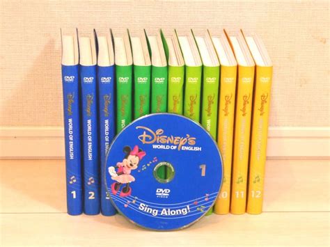 Yahooオークション Dvd シングアロング ディズニー英語システム新子