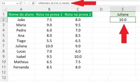 Como usar a função PROCV no Excel exemplos práticos Excel Horas