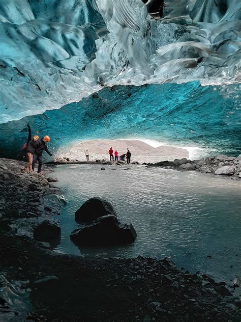 Crystal Blue Ice Cave Super Jeep From Jökulsárlón