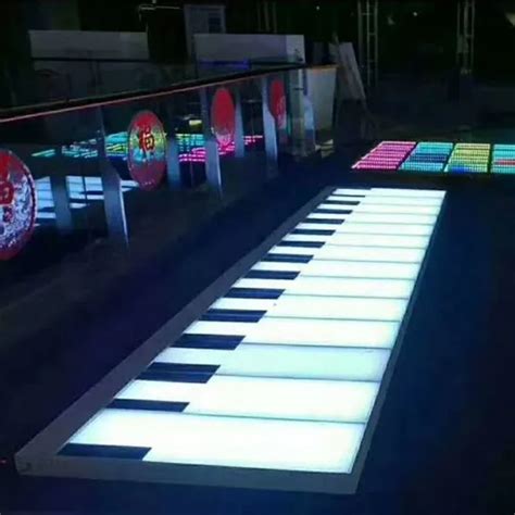 Wedding Party IP67 Waterproof Interactive RGB Piano LED Dance Floor