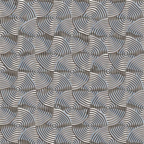 Seamless Metal Concentric Pattern Stock Illustration Illustration Of