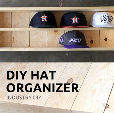 Baseball Hat Organizer Beginner Diy Step By Step Plans