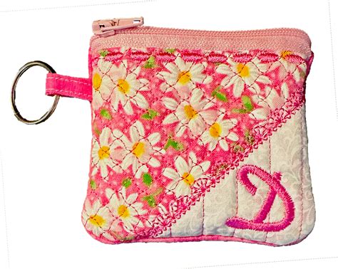 D 002 Mini Zipper Pouch Prince And Lady Handcrafted Collectibles