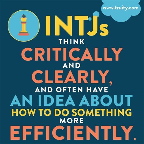 Intj Personality Intj And Infj Intj