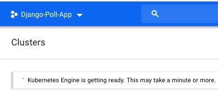 GCP Django Deploy Via Kubernetes II GKE