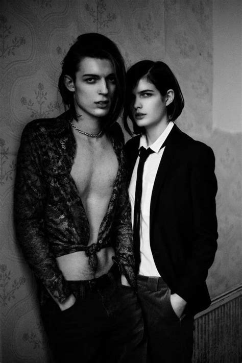 Gender Role Reversal Editorials Androgynous Fashion Androgynous