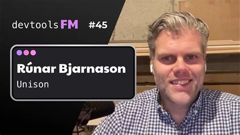 Rúnar Bjarnason Unison Youtube