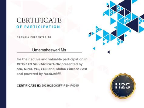 Umamaheswari M S On Linkedin Sbihackathon Innovation Teamwork