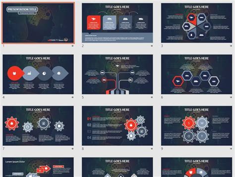 Concept Of Thinking Powerpoint Template
