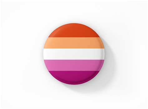 Vintage Style Button Badge Lesbian Community Pride Badges The Pride