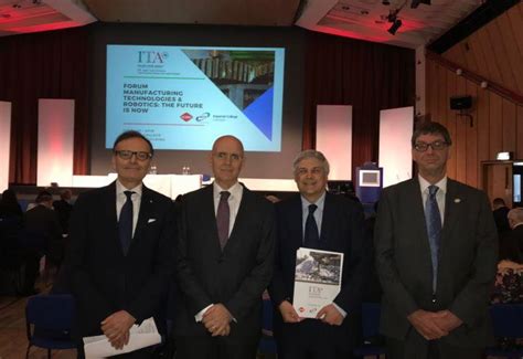 INDUSTRIA Ucimu Mise E Ice A Londra Carboniero Robotica Italiana