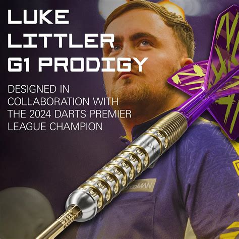 Auto Draw Target Darts Luke Littler G1 Prodigy Sp 90 Tungsten Steel