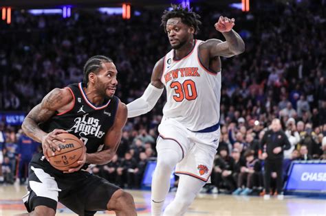 Report Knicks Julius Randle Aiming For Game 1 Return