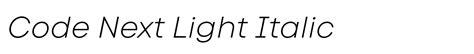 Code Next Font Webfont And Desktop Myfonts