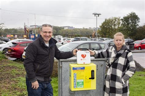 Life Saving Defibrillators Installed In Ashfield