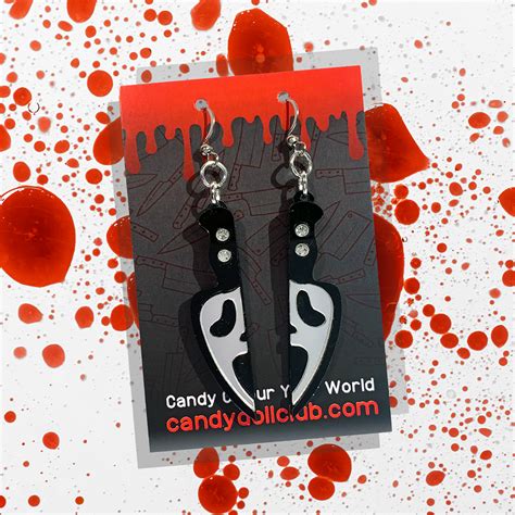 Horror Earrings Candy Doll Club