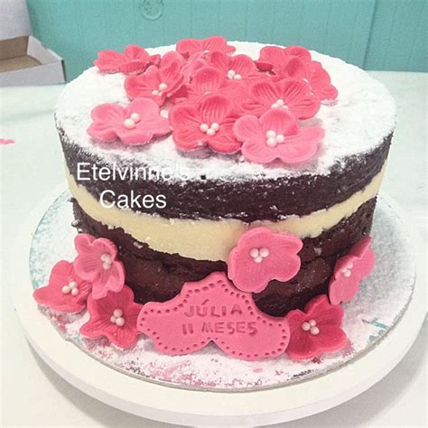 Bolo Naked Cake Decorado Elo7 Produtos Especiais