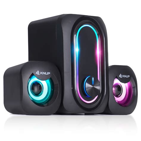 Caixa De Som Bluetooth Led Rgb Subwoofer Potente Para Smart Tv Celular