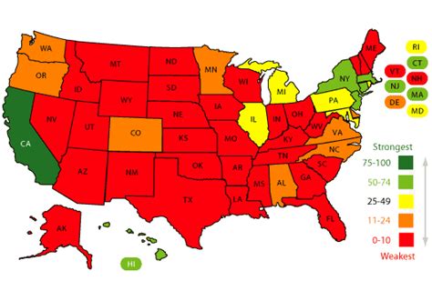 Gun Control Laws In The United States Vivid Maps