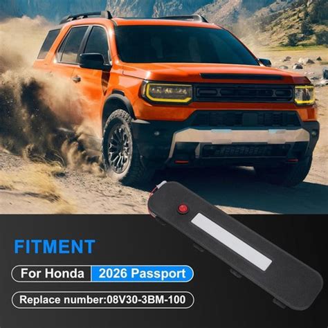 08v30 3bm 100 Rear Tailgate Cargo Led Light Assembly For 2026 Honda