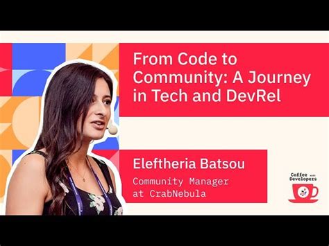Wearedevelopers World Congress Talk From Code To Community A Journey