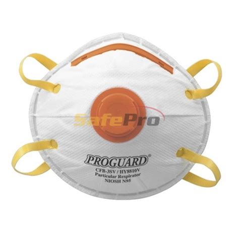 Disposable Valve Particulate Respirator Safepro
