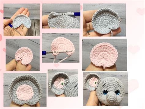 English Crochet Pattern Mice Nyusya And Artem