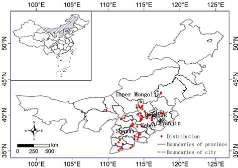 Frontiers Modeling Of The Potential Geographical Distribution Of
