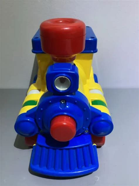 Rare Vintage Megcos No 1075 Toy Train Fun Sounds Loco Push Along 8” X 5 5” £8 99 Picclick Uk