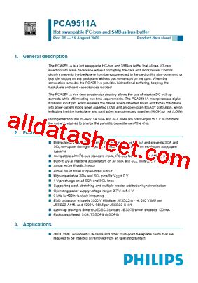 PCA ADP Datasheet PDF NXP Semiconductors