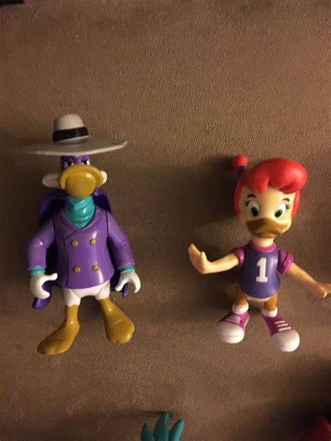 Playmates Disneys Darkwing Duck Lot Of 5 Launchpad Gosalyn Steelbeak