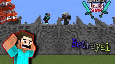 My Freinds Betrayed Me Atharva Gamerz Minecraft Devils Smp Youtube