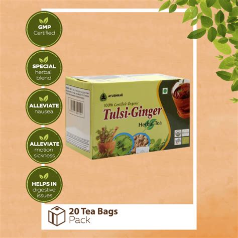 Tulsi Ginger Tea Soothing And Invigorating Herbal Blend