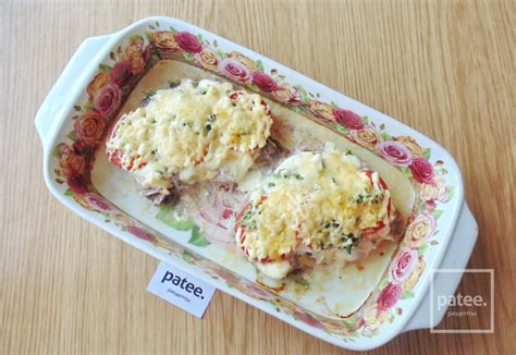 Свинина запеченная с помидорами и сыром рецепт с фотографиями